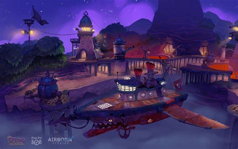 Airborn Studios Spyro Reignited Trilogy Breeze Harbor Concepts