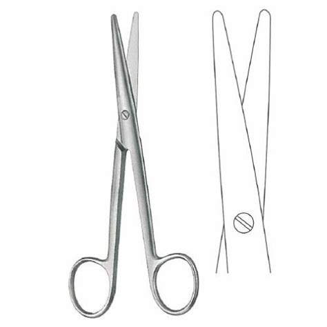 Autopsy Dissection Scissors 17cm Livestock Health Systems Australia