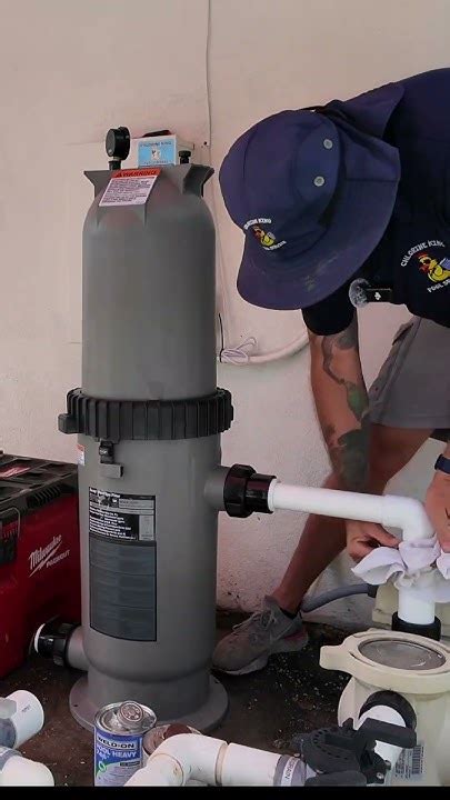 Installing A Jandy Cs200 Filter In Under A Minute Flat Pool Poolcleaner Jandy Jandyfilter