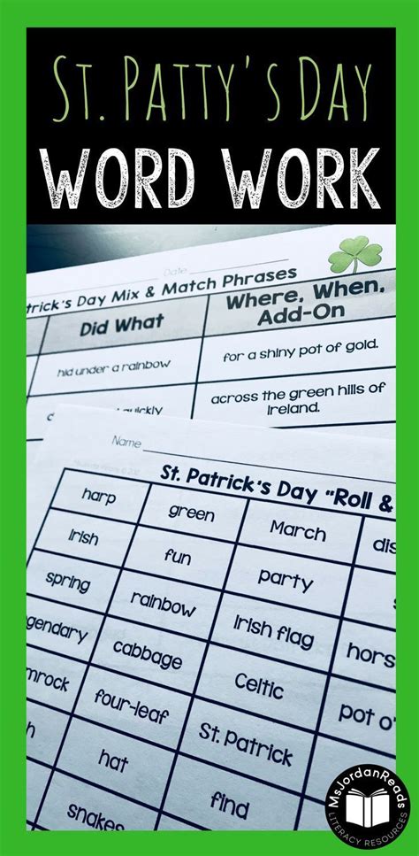 Decoding Definition Phonics Tedy Printable Activities