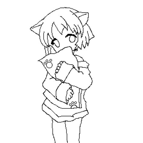 How To Draw A Human Wolf Girl