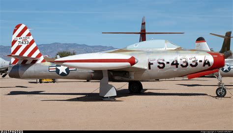 47 1433 Republic F 84c Thunderjet United States Us Air Force
