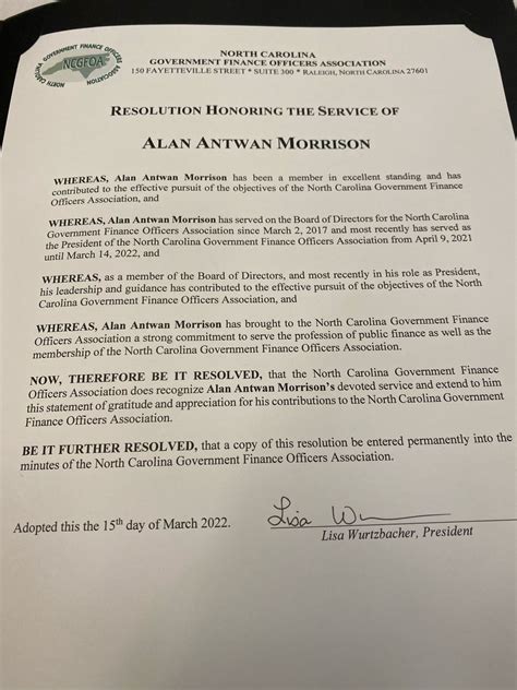 Antwan Morrison On Linkedin Ncgfoa Publicservice Publicservant