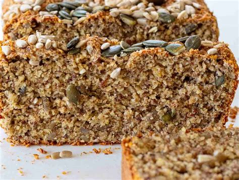 High Protein Cottage Cheese Oat Bread Gluten Free