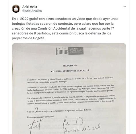Críticas Por Video De Ariel Ávila Y Angélica Lozano Con Paloma Valencia Y Miguel Uribe Qué