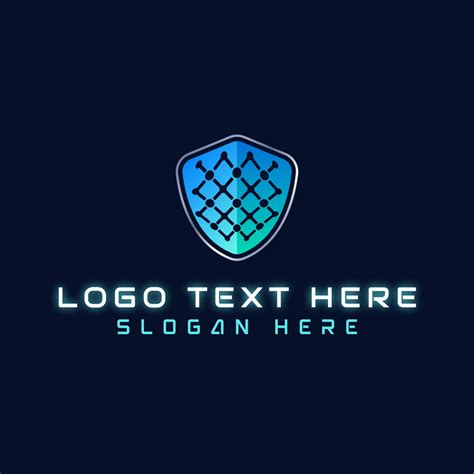 Network Data Security Logo Brandcrowd Logo Maker