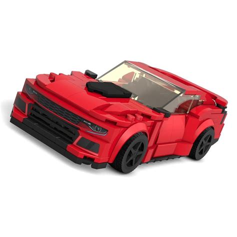 Lego Moc Chevrolet Camaro Zl1 Ii Red Version By Klara Mocs