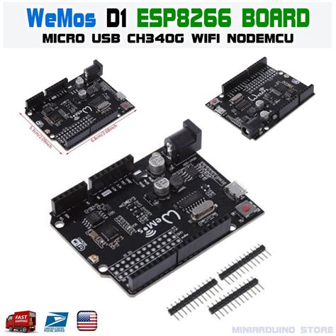 Wemos D1 R2 Ch340 Ch340g Wifi Expansion Module Based Esp8266 Wireless Eelectronicparts