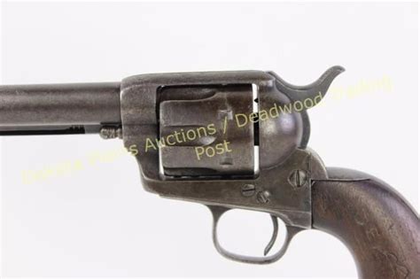 Backwards Barrel Address Colt Saa 45 Cal Sn 397xx Revolver With 7 12