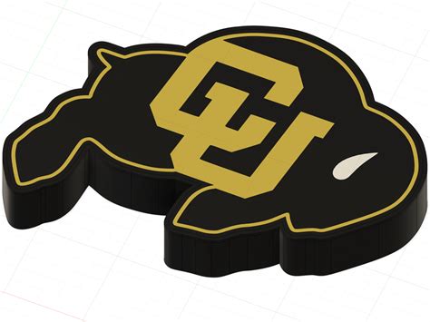 University Of Colorado Cu Buffs Light Box By Silly Goosemakerworld
