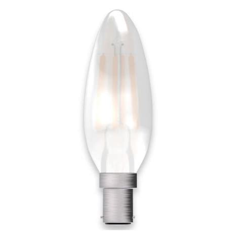 Led Satin Filament Dimmable Candle Bulb Sbc B15 Lighting Company