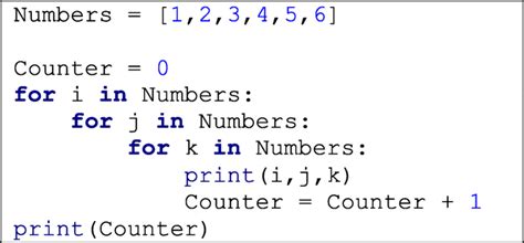 Python Code That Prints Ordered Triples From The Numbers 16 Where