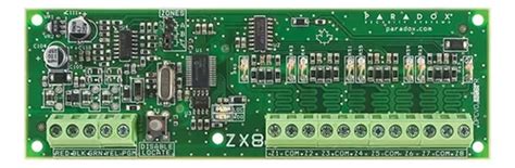 Módulo De Expansión De Zonas Cableado Alarma Paradox Zx8sp