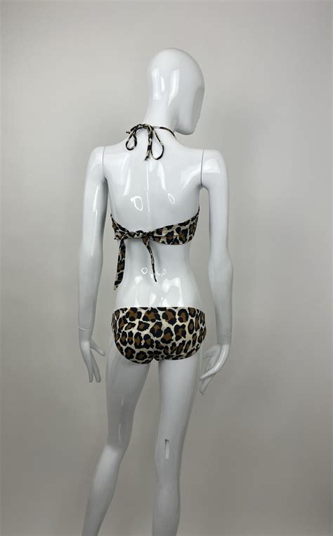Nelbarden 70s Leopard Print Bikini Rellik