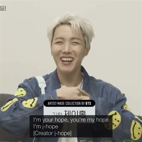 Im Your Hope You Are My Hope Im J Hope Bts Jhope Jimin Jin