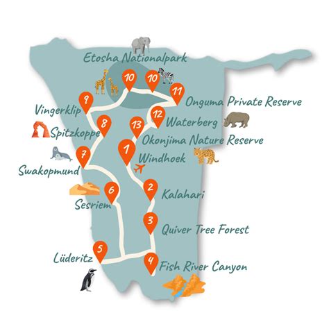 Namibia Roadtrip Unsere 3 Wochen Route Als Selbstfahrer