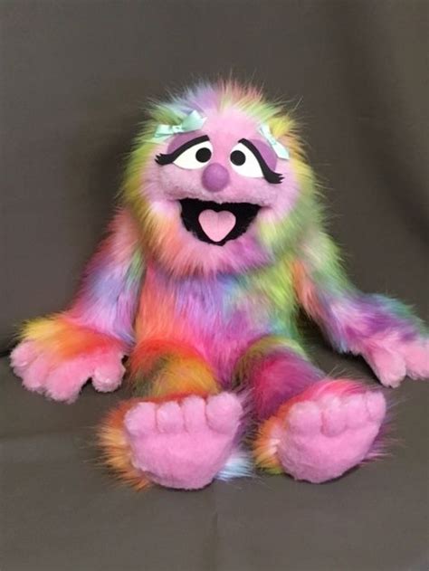 Pink Rainbow Penelope Full Body Puppet The Puppet Workshop