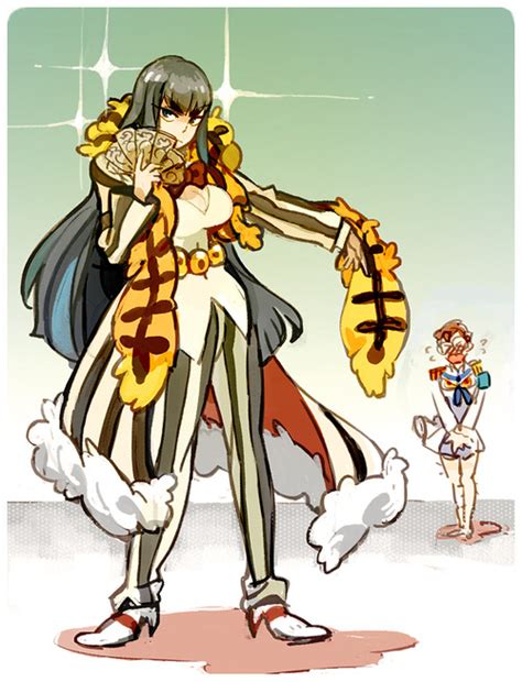 Kiryuuin Satsuki And Takarada Kaneo Kill La Kill Drawn By Tsumuri