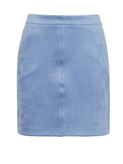 Hellblauer Damenrock Wildleder Orsay Orsayde Der Offizielle E Shop