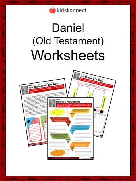 Daniel The Prophet Worksheets History Significance Religions