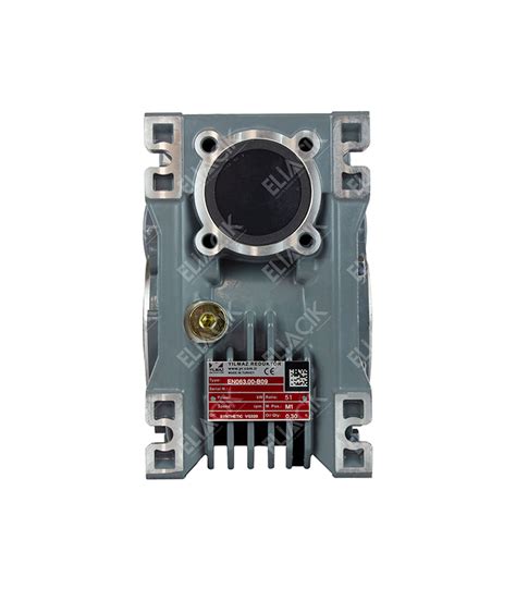 En06300 B09 İ51 E Serisi Sonsuz Tip Delik Milli Redüktör Eliaçık