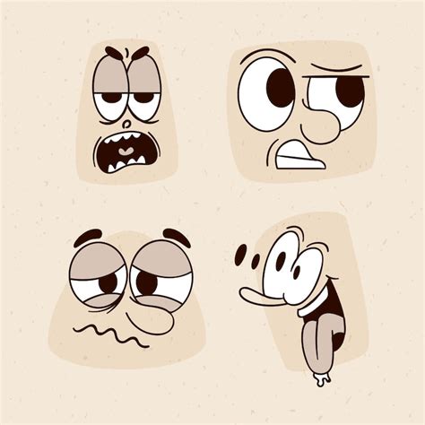 Vintage Cartoon Face Images Free Download On Freepik