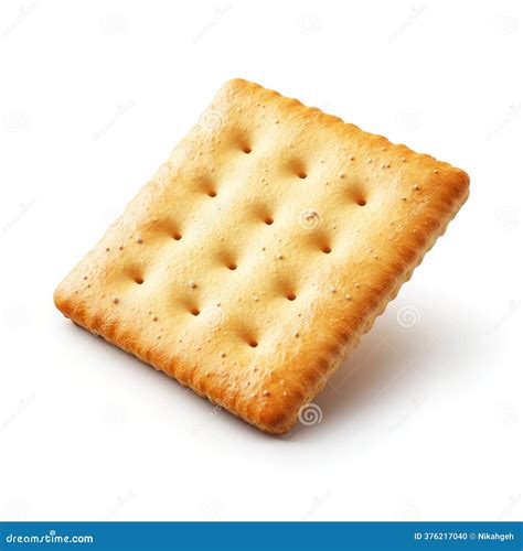 Crispy Cracker Sweet Or Salty Biscuit Cookie In Rectangle Shape