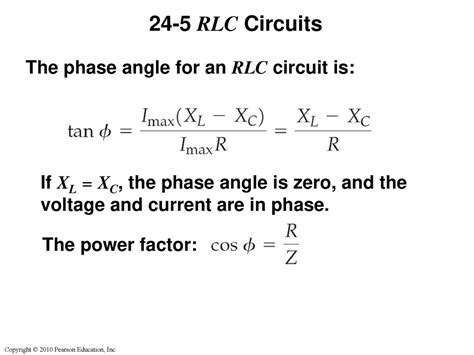 Rlc Circuit Phase Angle At John Brunner Blog