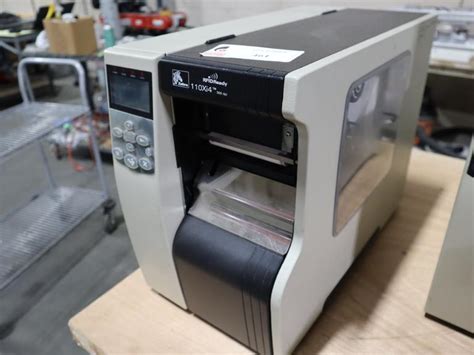 Machines Used Zebra 110xi4 Label Printer 203 Dpi 4 Wide Label Cap