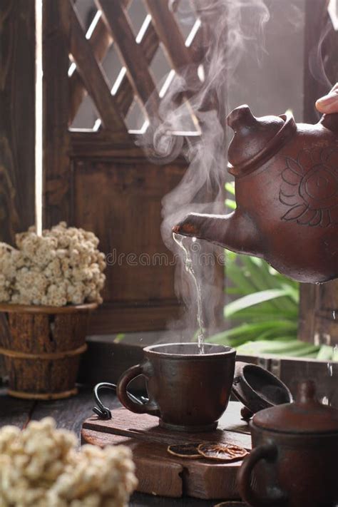 Tea Poci Stock Image Image Of Beverage Camellia Cured 243599671