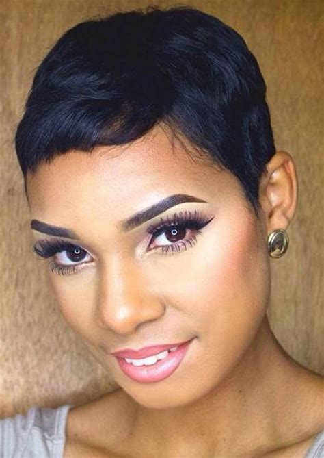 Short Pixie Hairstyles For Black Women