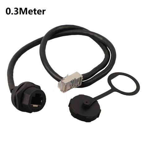 Arkzeo E13 Waterproof Connector Network Switch Coupler Threaded Female Socket Connector