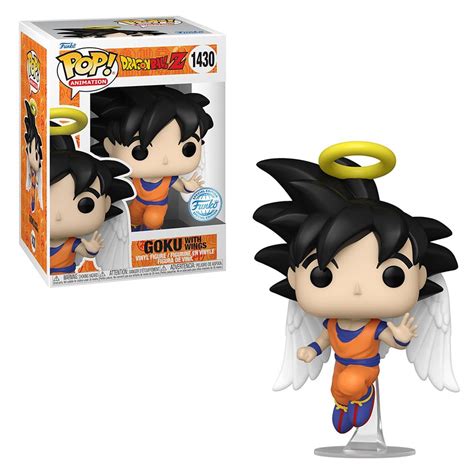 Funko Pop Goku With Wings 1430 Dragon Ball Z Arena Games Loja Geek