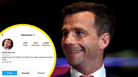 David Seymour Denies Buying Sex Bot Insta Followers After Numbers