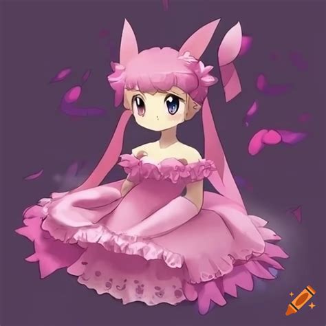 Waifu Oc In Spring Attire Inspired By Pokémon Series On Craiyon