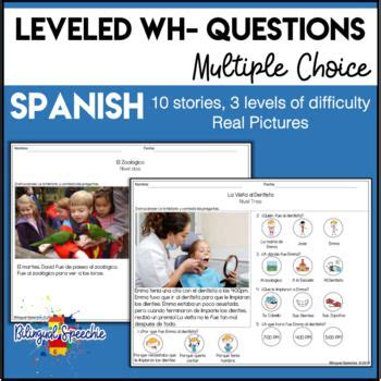 Spanish Wh Questions Spanish Language Test Questions Wh Questions