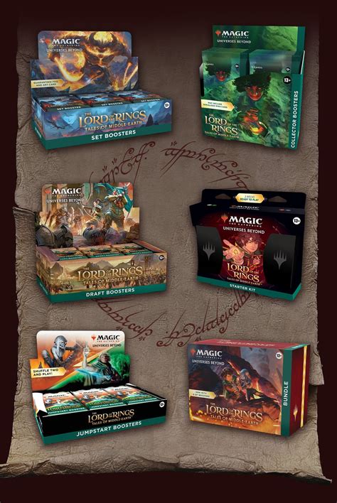 Mtg Lord Of The Rings Ready For Preorder Rlordoftherings