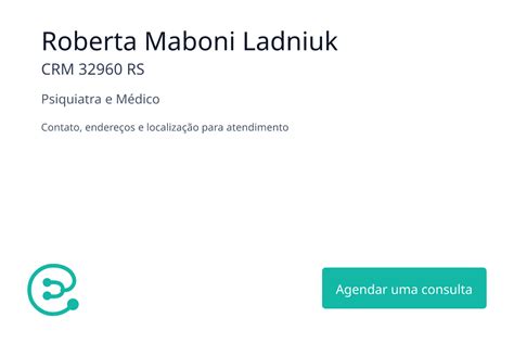 Roberta Maboni Ladniuk Psiquiatra Em Gramado Rs