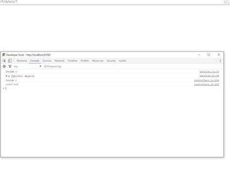 Angularjs Passing Data In Master Detail View In Ionic Using This Not