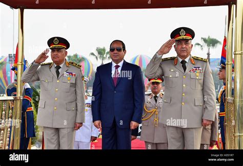 Cairo Egypt 4th Oct 2016 Egyptian President Abdel Fattah Al Sisi