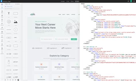 mockflow online wireframing and product design tool