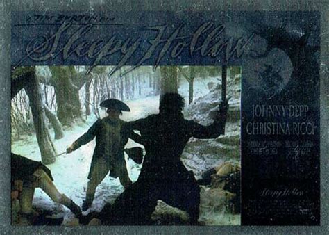 1999 Inkworks Sleepy Hollow Checklist Trading Cards Info