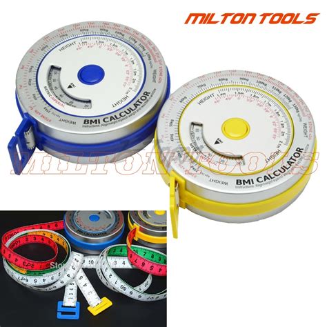 Aluminum Bmi Measure Tape Bmi Calculator Body Meas Vicedeal