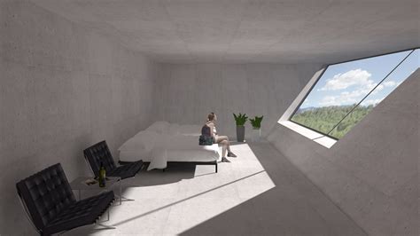 Tnas Dream Holiday Home Is An Upside Down Concrete Pyramid