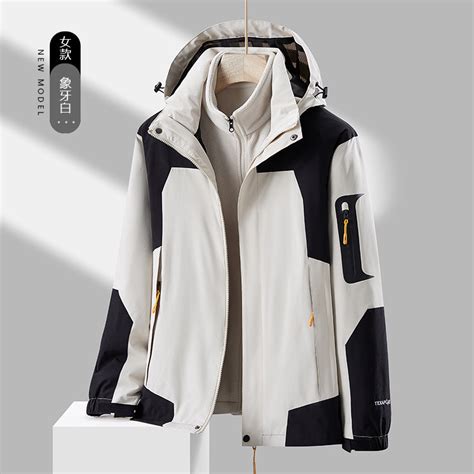 Badubg Ски костюм Мъжки ски якета Мъжко външно термо водоустойчиво ветроустойчиво дишащо яке