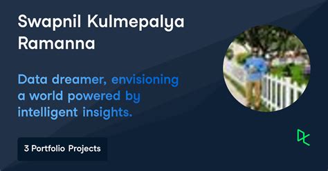 Swapnil Kulmepalya Ramanna Data Scientist