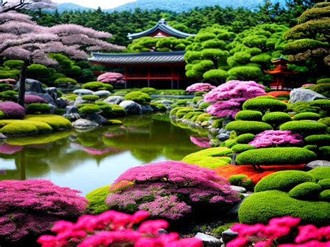 Japanese Flower Garden
