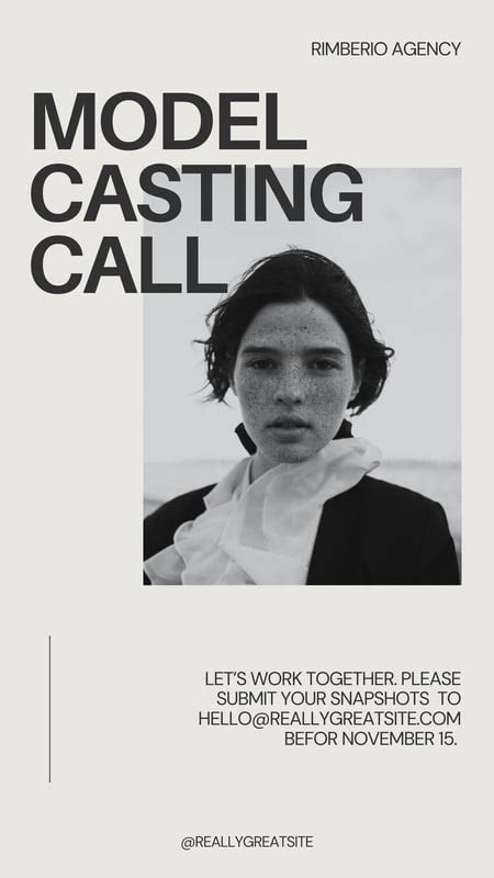 Free And Customizable Model Templates