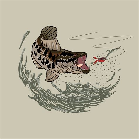 Vector Illustration Snakehead Fish 24660200 Vector Art At Vecteezy