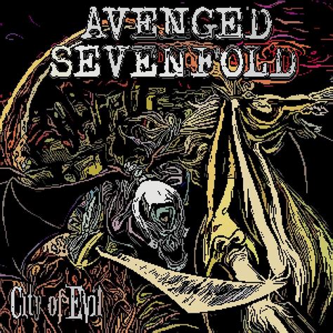 Avenged Sevenfold City Of Evil Album Cover City Of Evil Deluxe